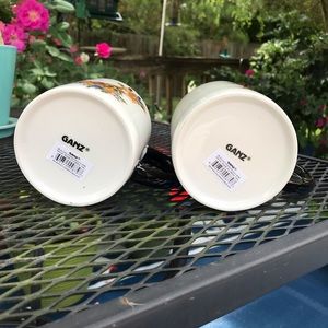 GANZ | Dining | Pair Of Ganz Whimsical Giraffe Zebra Coffee Mugs | Poshmark